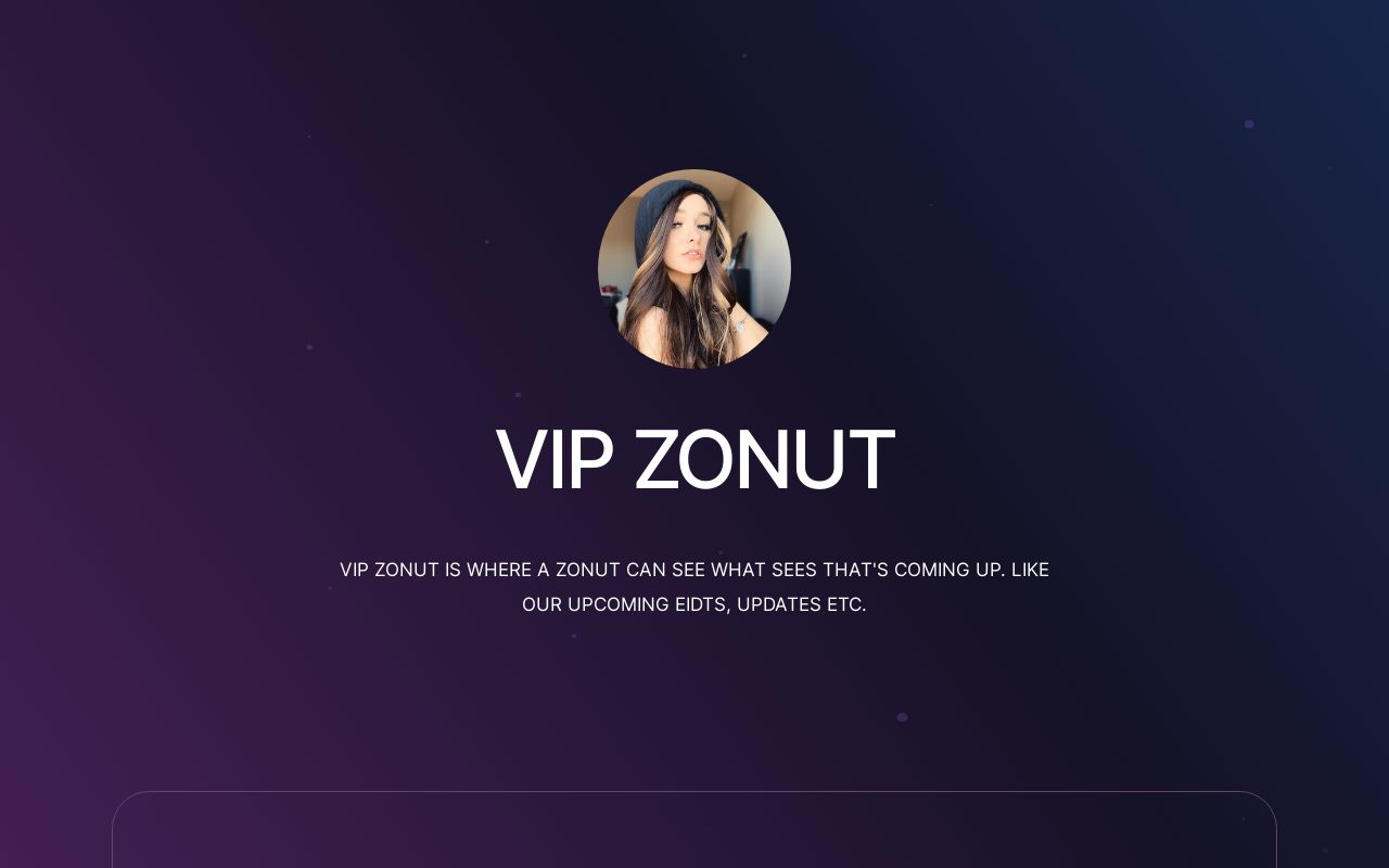 VIP ZONUT